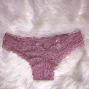 Intimates & Sleepwear | Pink Lace Open Detailed Panties | Poshmark